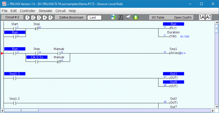 i-TRiLOGI: Editor, Compiler, Simulator